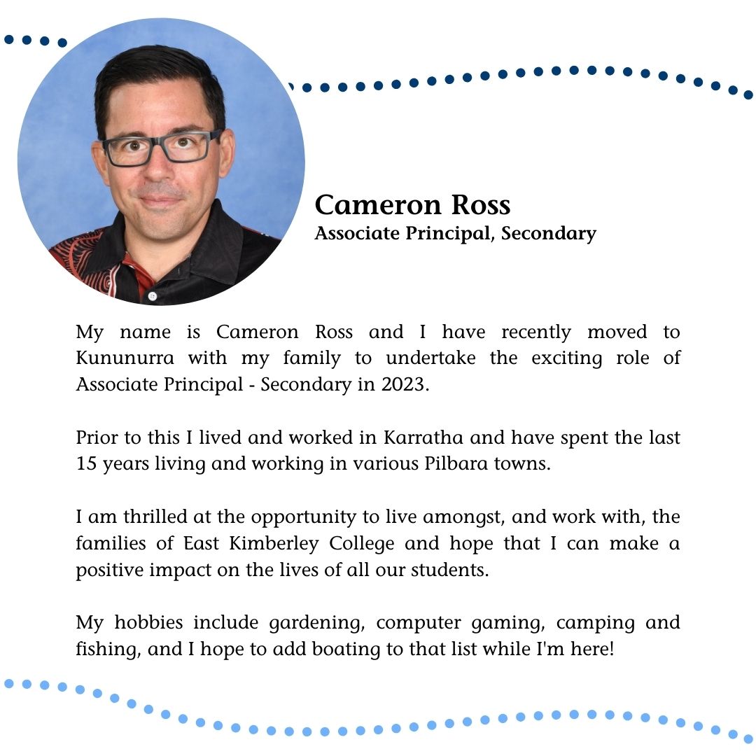 Leadership Team Photos – East Kimberley College